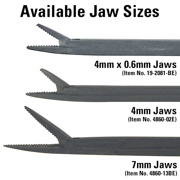 Micro Alligator Ear Forceps Ebonized – Erie Medical Supplies